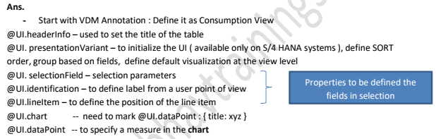 SAP ABAP on Hana Multiple choice questions - ERP Teacher SAP ABAP on Hana Multiple choice questions - ERP Teacher
